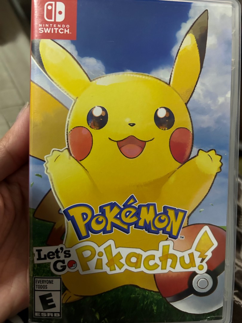 Lets go pikachu nintendo switch, Video Gaming, Video Games, Nintendo on ...