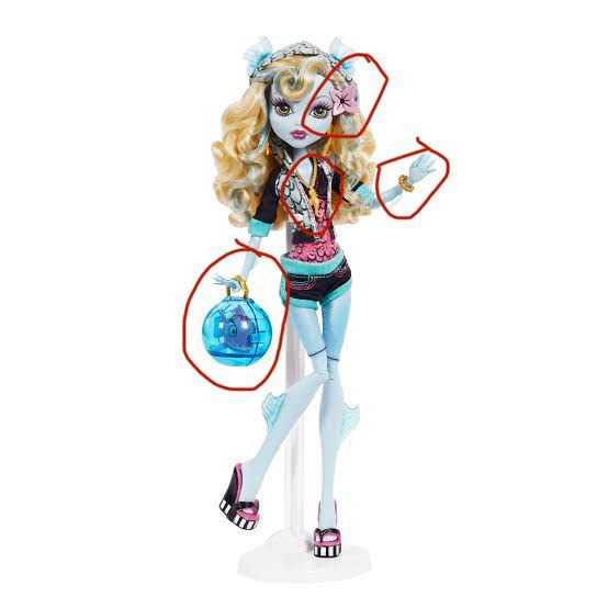 LF: Monster High Lagoona Blue missing accessories, Hobbies & Toys, Toys ...