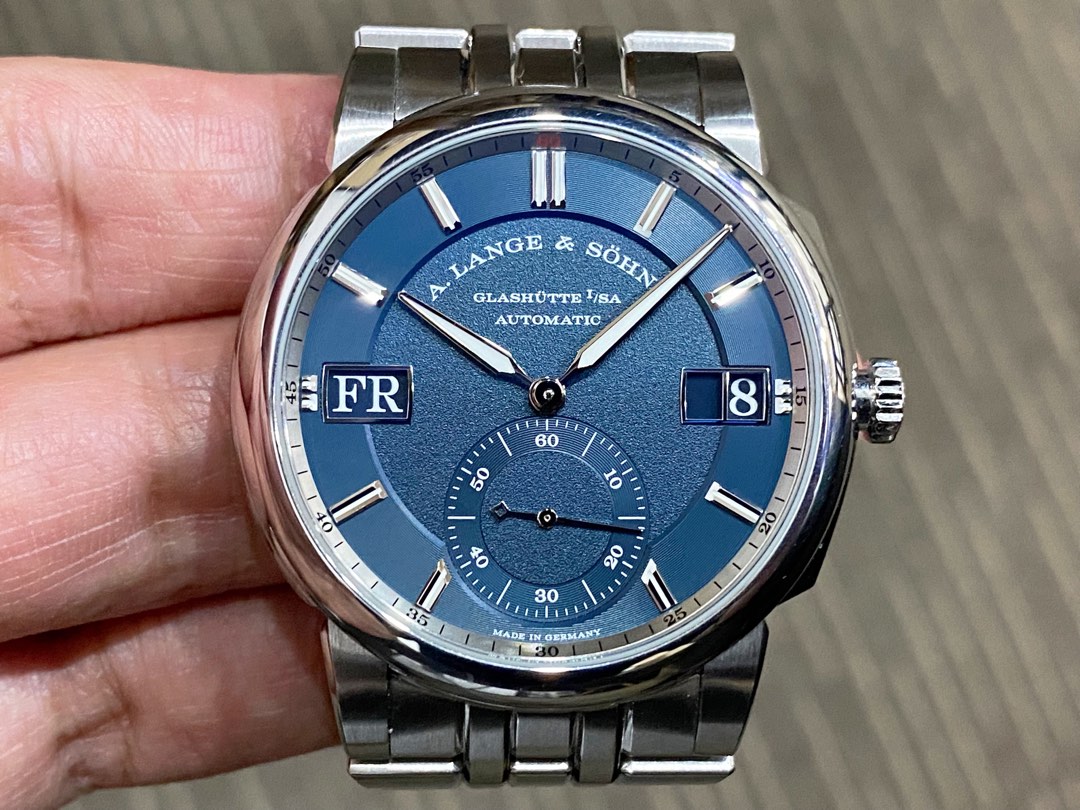 Like New Mar 21 Local A. Lange & Sohne ALS Odysseus Steel Blue 363.179 ...