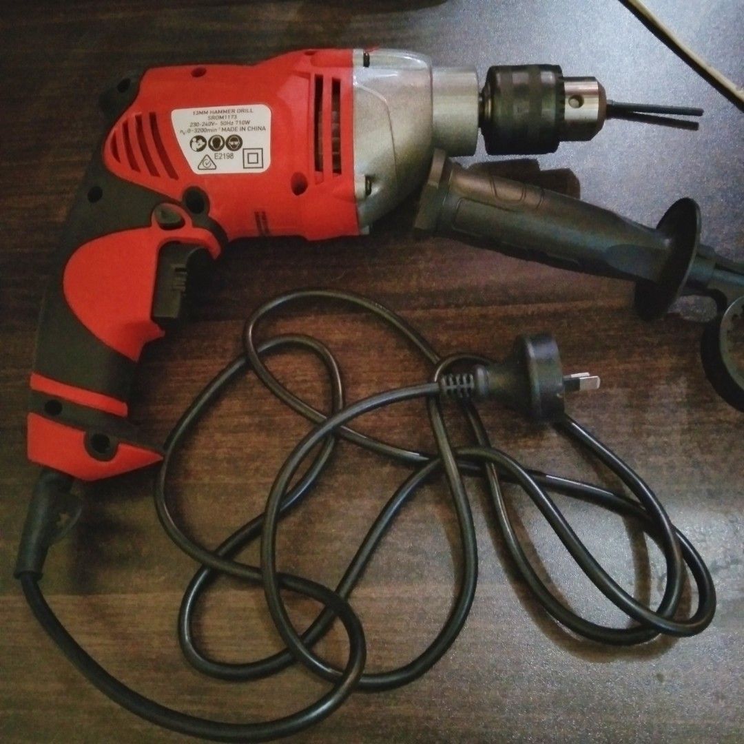 Mako 12mm Electric Hammer Drill 220V, Commercial & Industrial ...