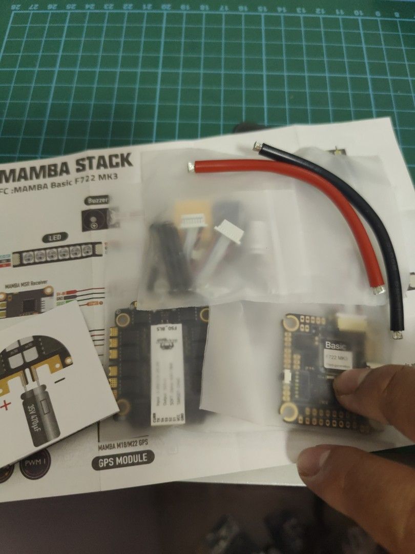 mamba basic F722MK3 stack, Photography, Drones on Carousell