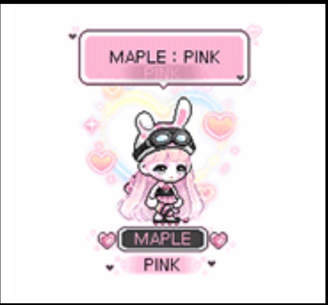 Maplesea Aquila BLACKPINK cash eq label and chat ring, Video Gaming ...