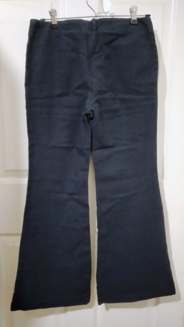 Max Mara navy slacks S-M, Men's Fashion, Bottoms, Trousers on Carousell