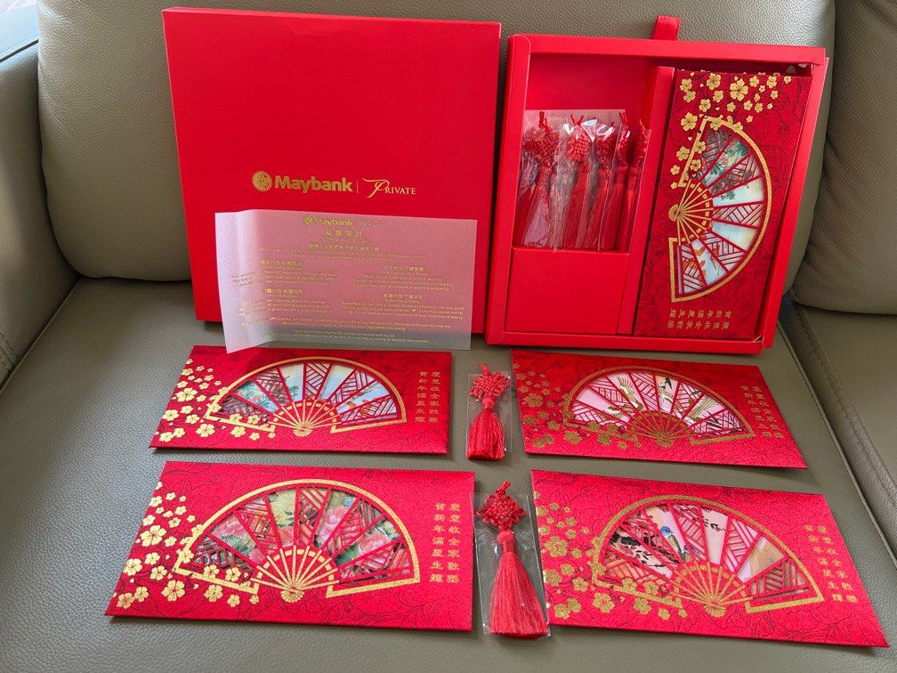 Maybank private CNY ang pows, Hobbies & Toys, Stationery & Craft, Craft ...