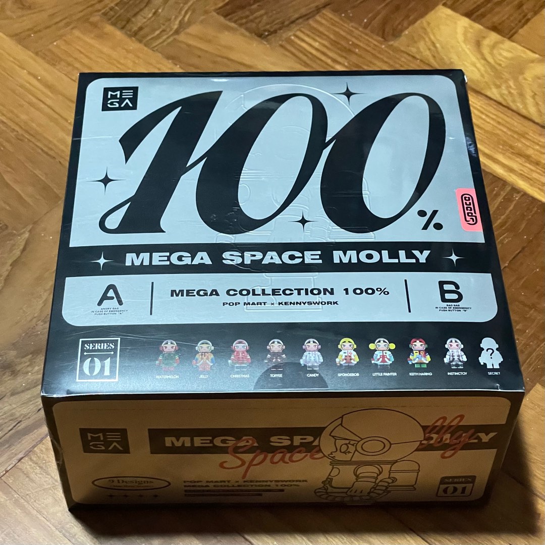 (CNY SALE) mega space molly 100% full set / individual blind box pop ...
