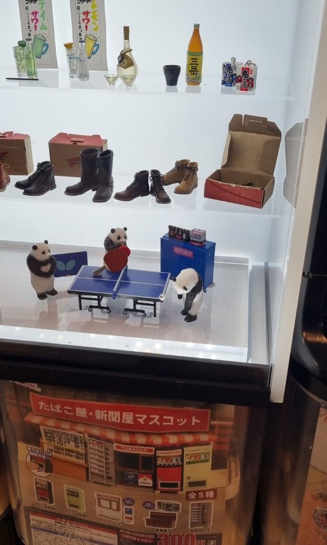 MINI GACHA BYTTERFLY TABLE TENNIS MODELS, Sports Equipment, Other ...