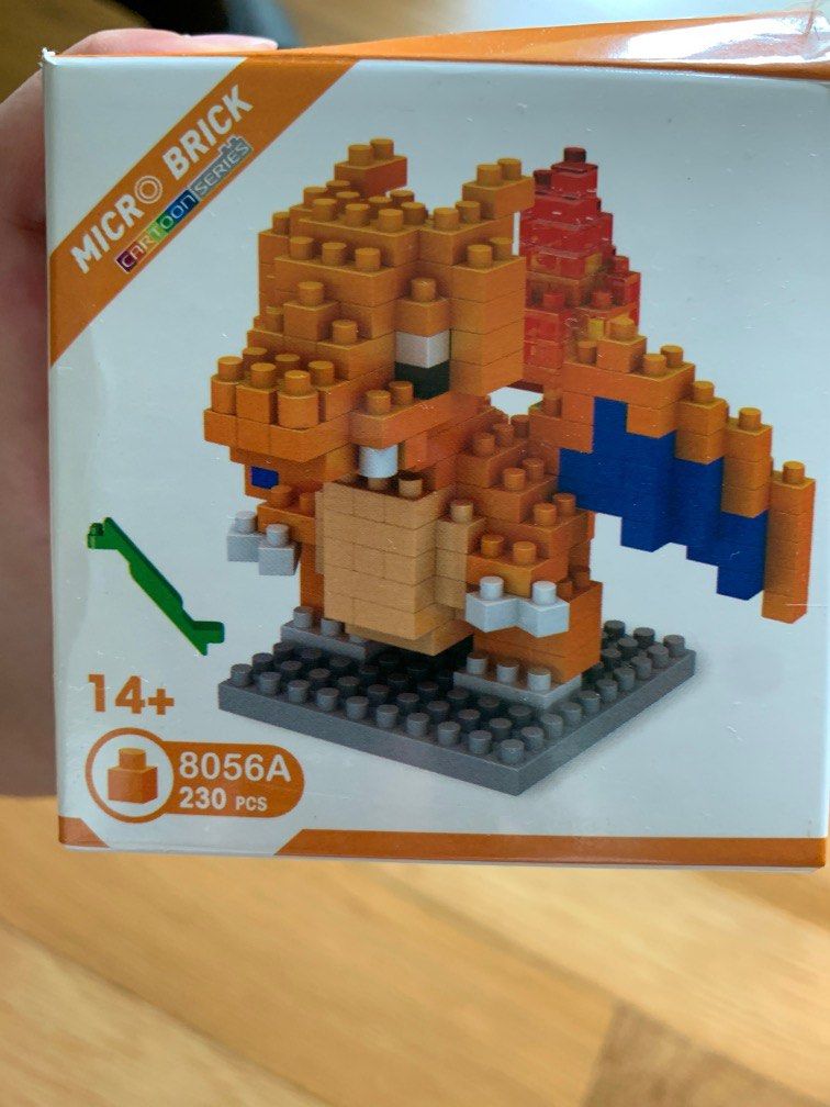 Mini lego charizard, Hobbies & Toys, Toys & Games on Carousell