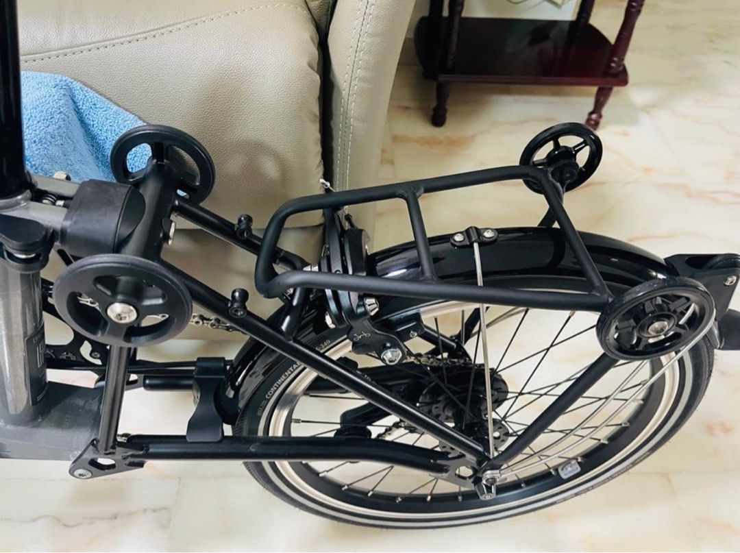 Mini rack for Brompton & trifold bikes, Sports Equipment, Bicycles ...