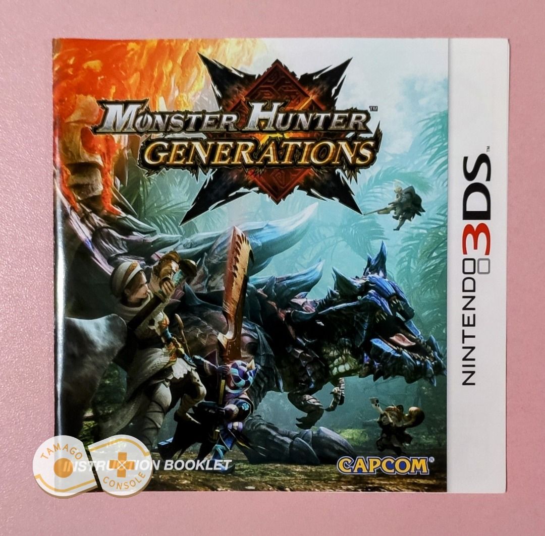 Monster Hunter Generations - [3DS Game] [NTSC / ENGLISH Language] [CIB ...