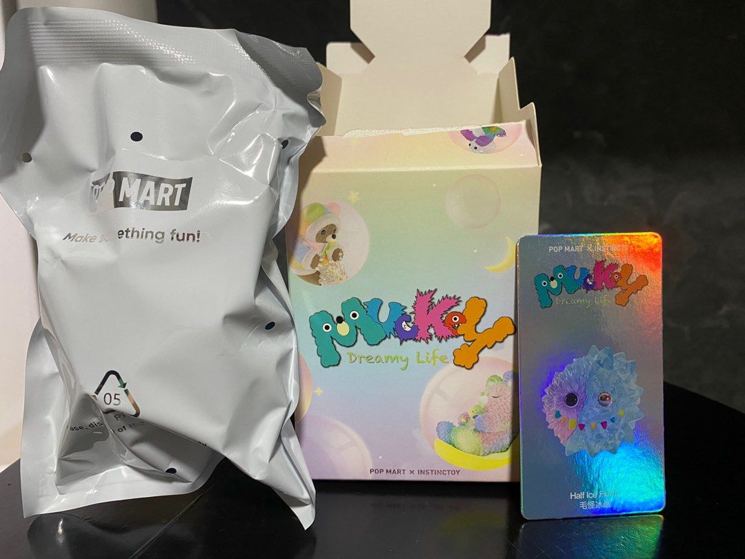 MUCKY DREAM LIFE SECRET - HALF ICE FLUFFY POPMART, Hobbies & Toys, Toys ...