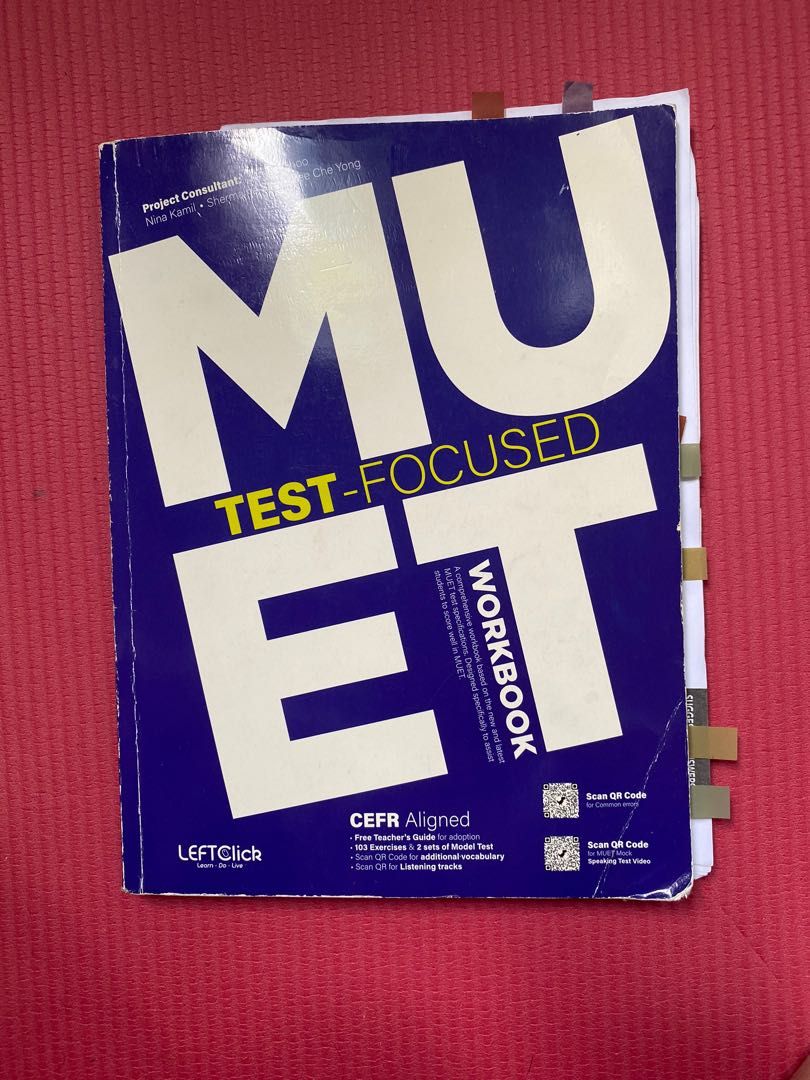 muet test-focused, Hobbies & Toys, Books & Magazines, Textbooks on ...