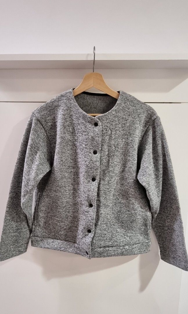MUJI Fleece jacket, Women's Fashion, Coats, Jackets and Outerwear on ...
