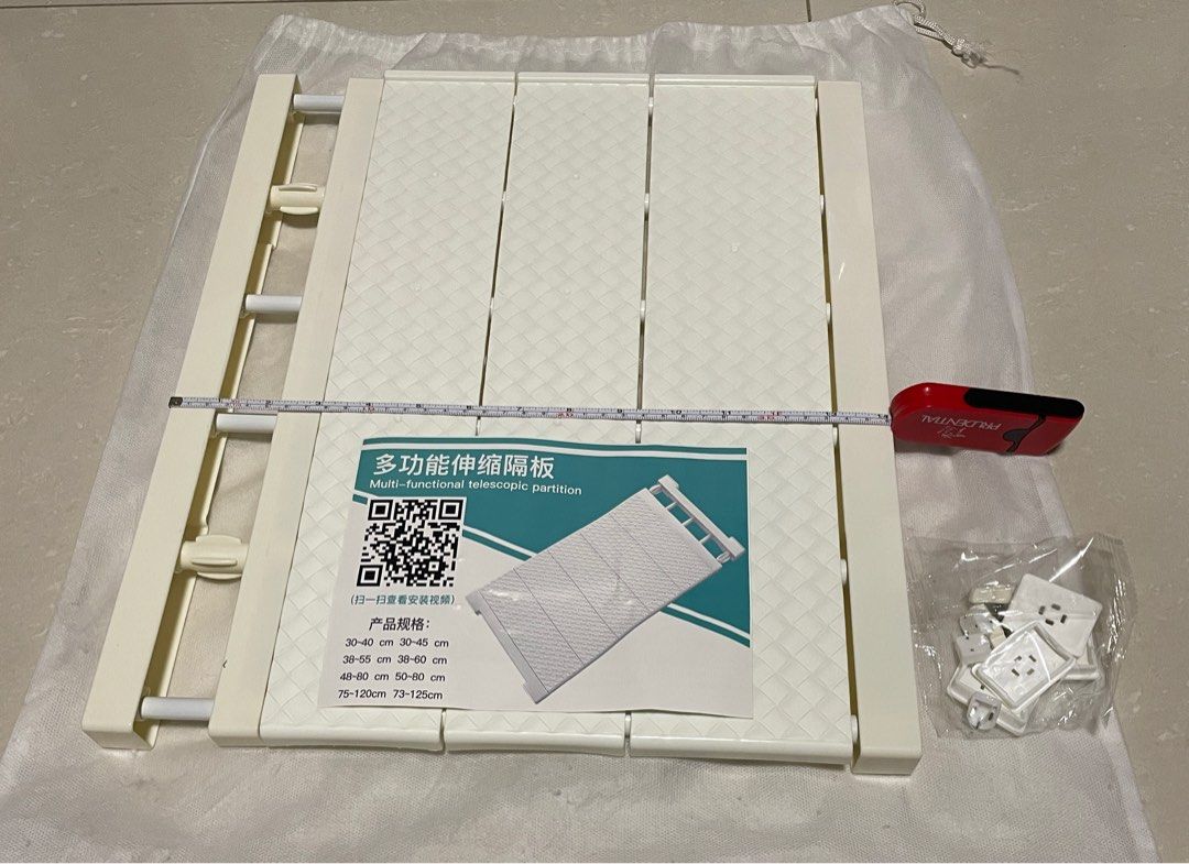 Multi functional telescopic partition, Furniture & Home Living, Home ...