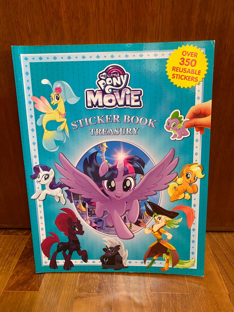 My Little Pony Sticker Book, Hobbies & Toys, Books & Magazines ...