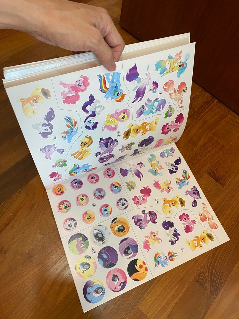 My Little Pony Sticker Book, Hobbies & Toys, Books & Magazines ...