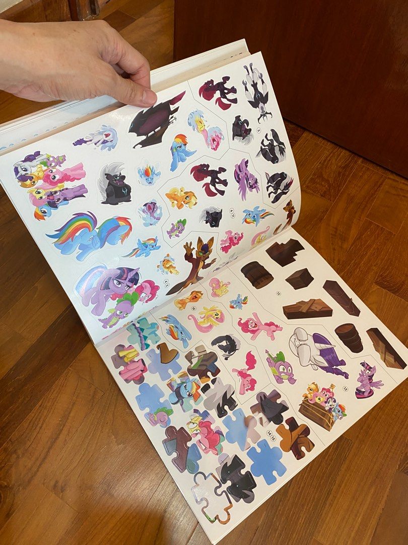 My Little Pony Sticker Book, Hobbies & Toys, Books & Magazines ...