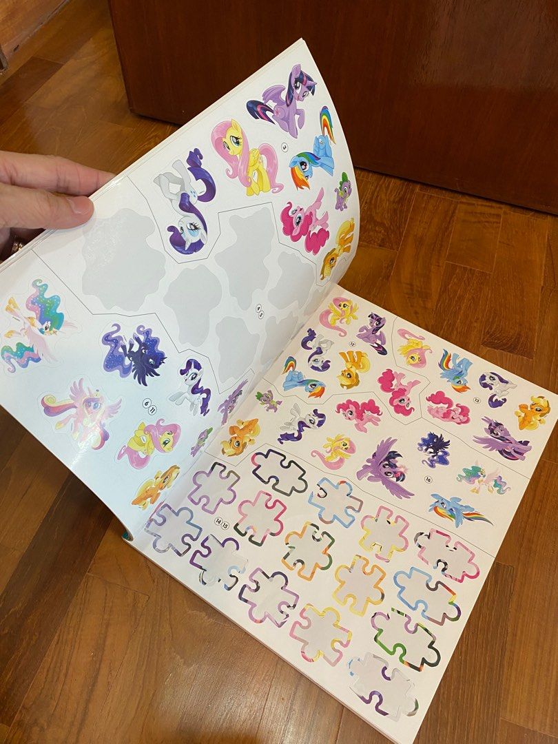 My Little Pony Sticker Book, Hobbies & Toys, Books & Magazines ...