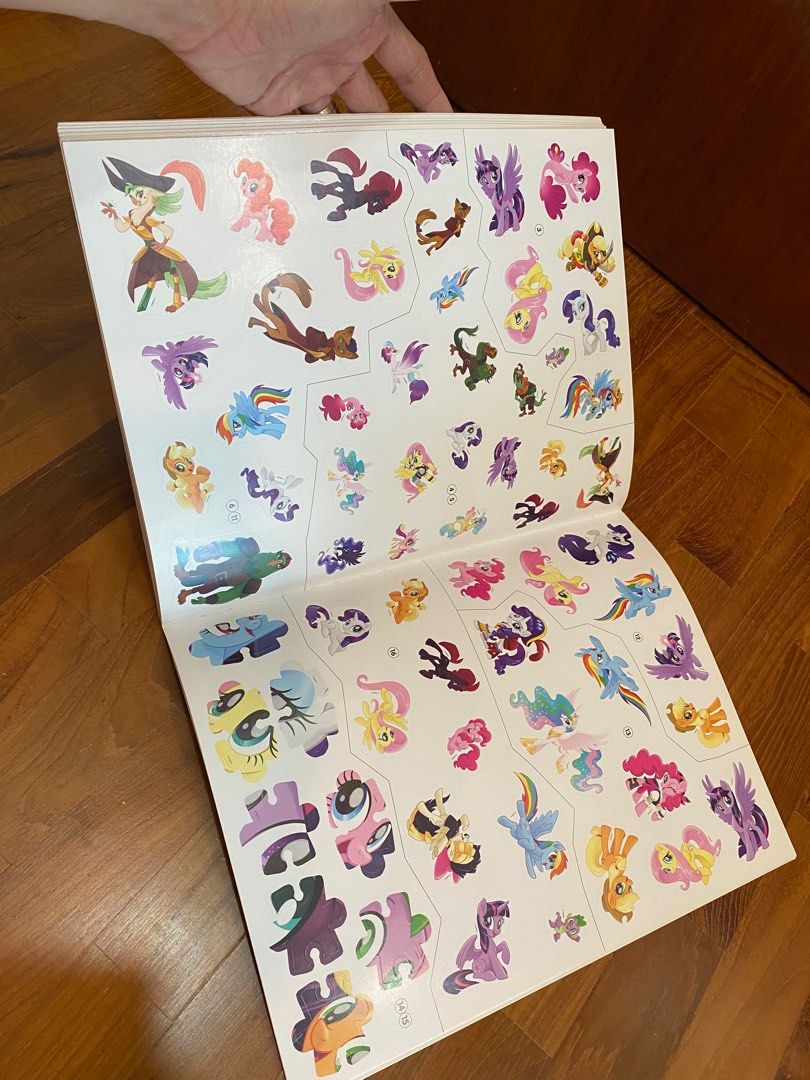 My Little Pony Sticker Book, Hobbies & Toys, Books & Magazines ...