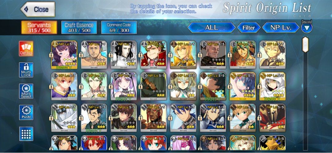 [NA] FGO Account 11 SSR/13 WNP NP3 Spishtar, Video Gaming, Video Games ...