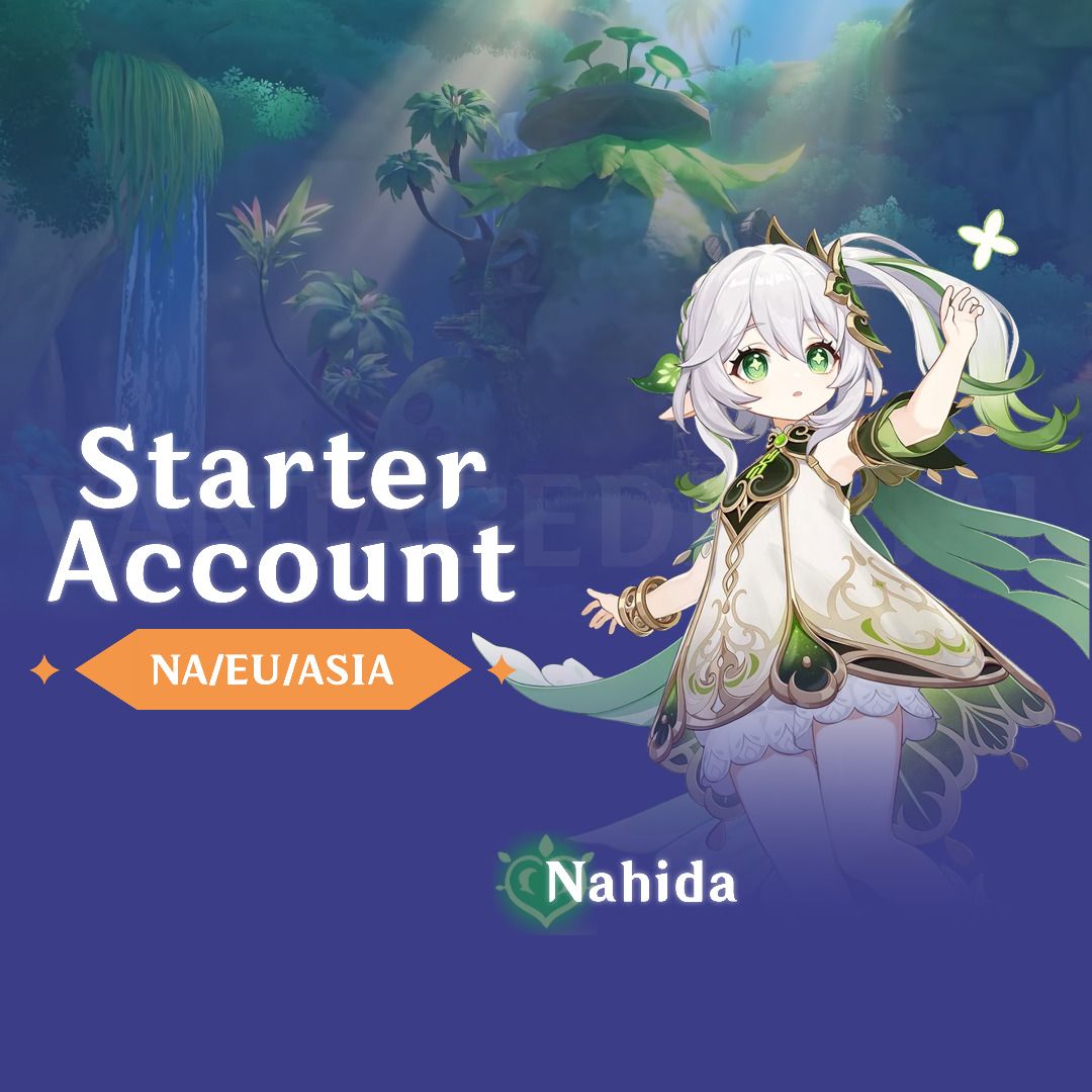 Nahida | Genshin Impact Starter Account Combo ( America | Europe | Asia ...
