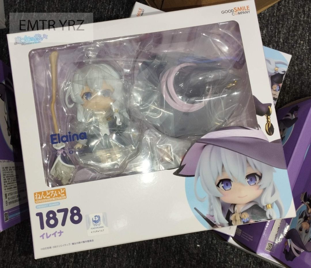 Nendoroid 1878 Wandering Witch: The Journey of Elaina Elaina, Hobbies ...