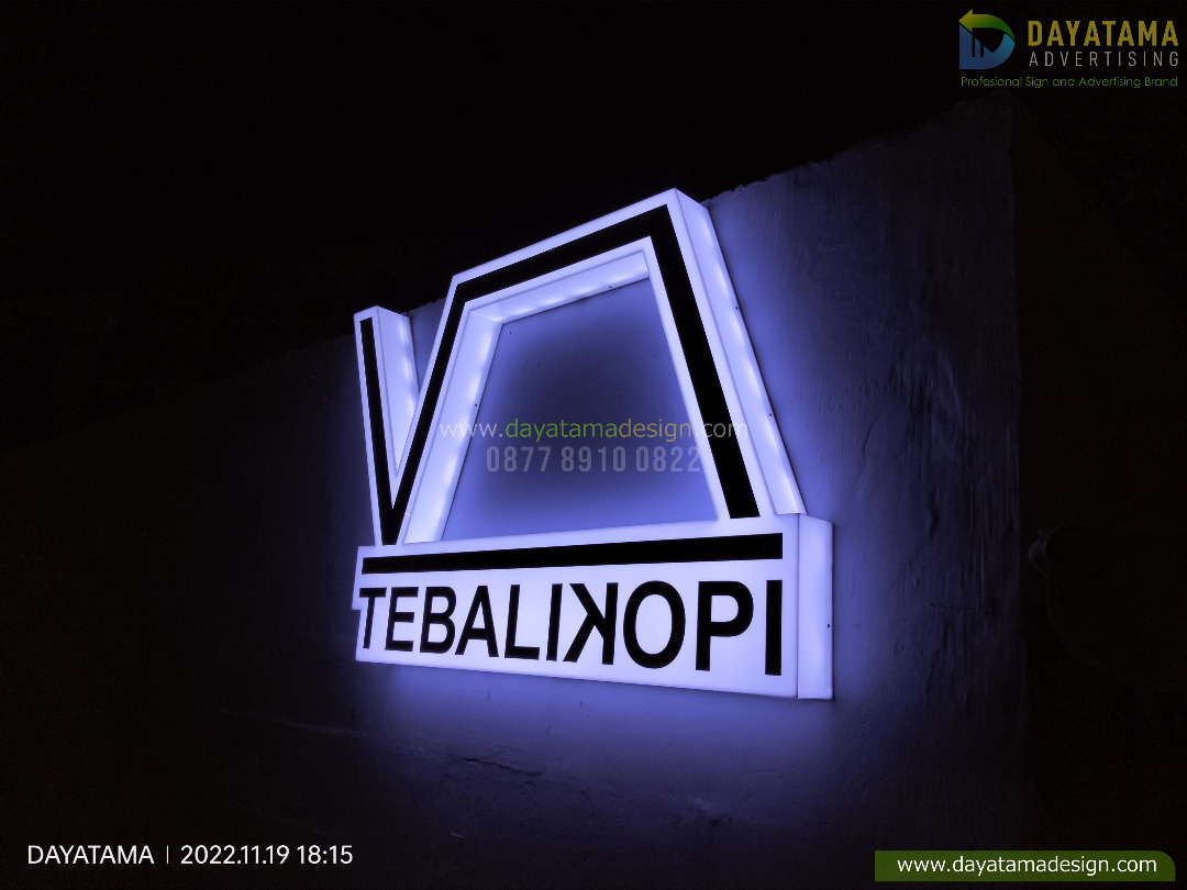 Neon Box dan Huruf Timbul Murah Bandung, Desain & Kerajinan Tangan ...
