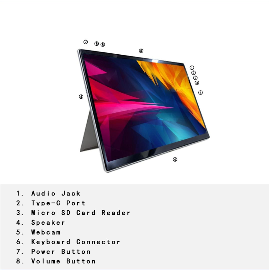 New 2 in 1 Touchscreen Tablet Windows Laptop / Lowest Price Guaranteed ...