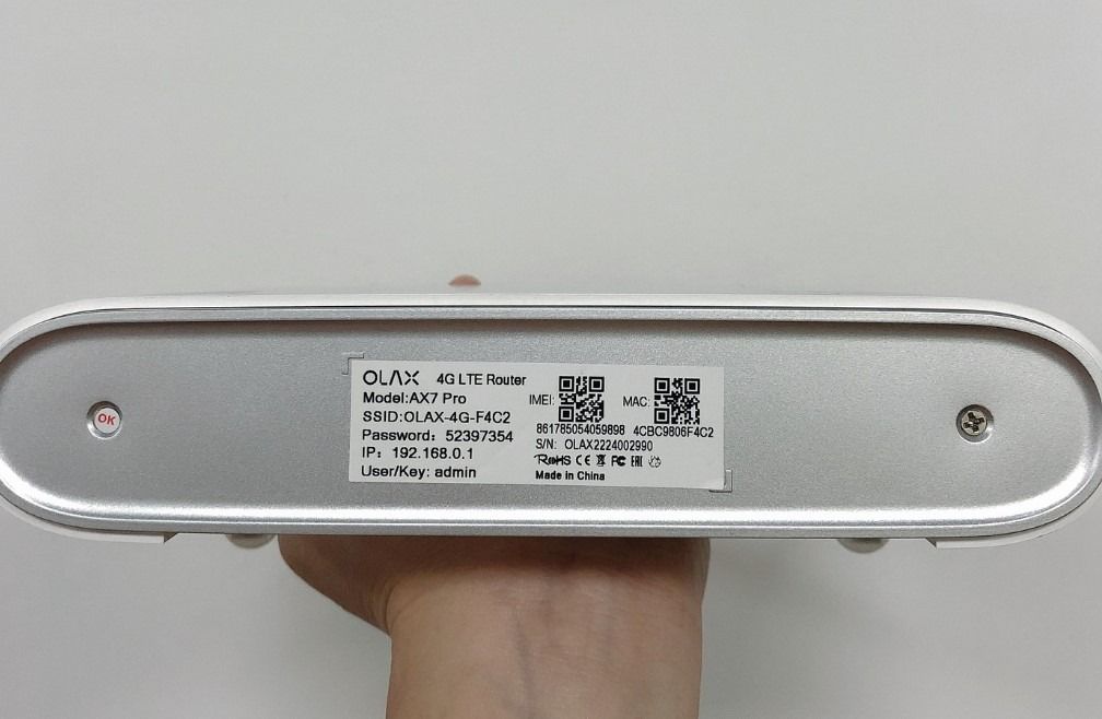 New Product OLAX AX7 PRO Router 5000mah Battery 4G With 4 WAN Ports ...