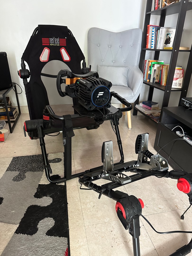 Next level racing F-GT lite sim racing rig, Video Gaming, Gaming ...