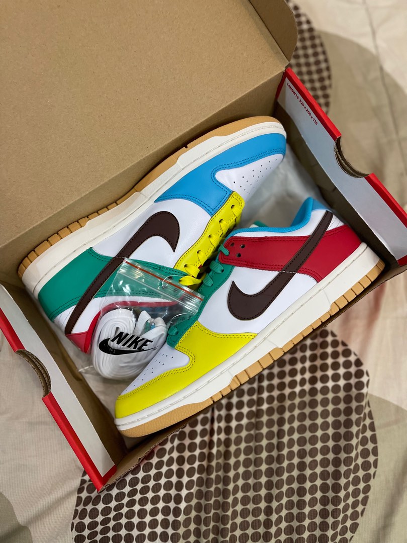 Nike Dunk Low 'Free.99 White', Men's Fashion, Footwear, Sneakers on ...