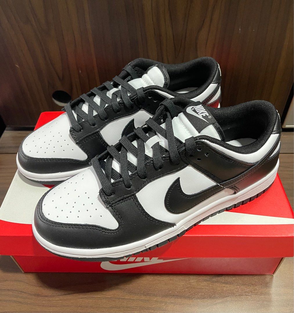 Nike Dunks Low Panda, Men's Fashion, Footwear, Sneakers on Carousell