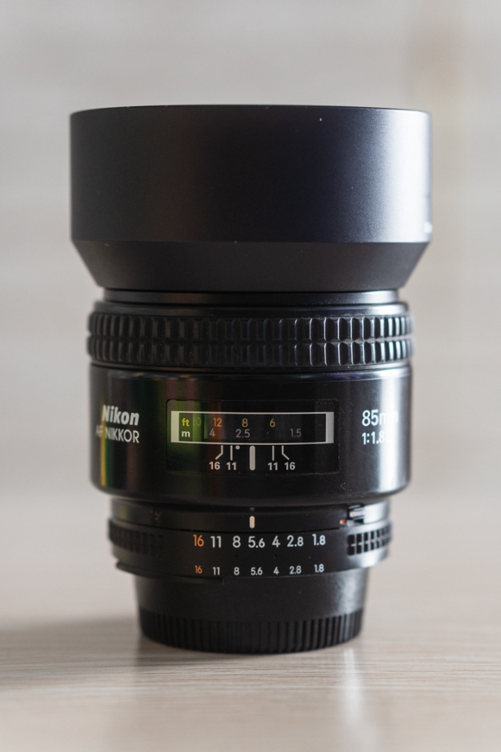 NIKON AF-S NIKKOR 85mm F1.8D AF-D, Photography, Lens & Kits on Carousell