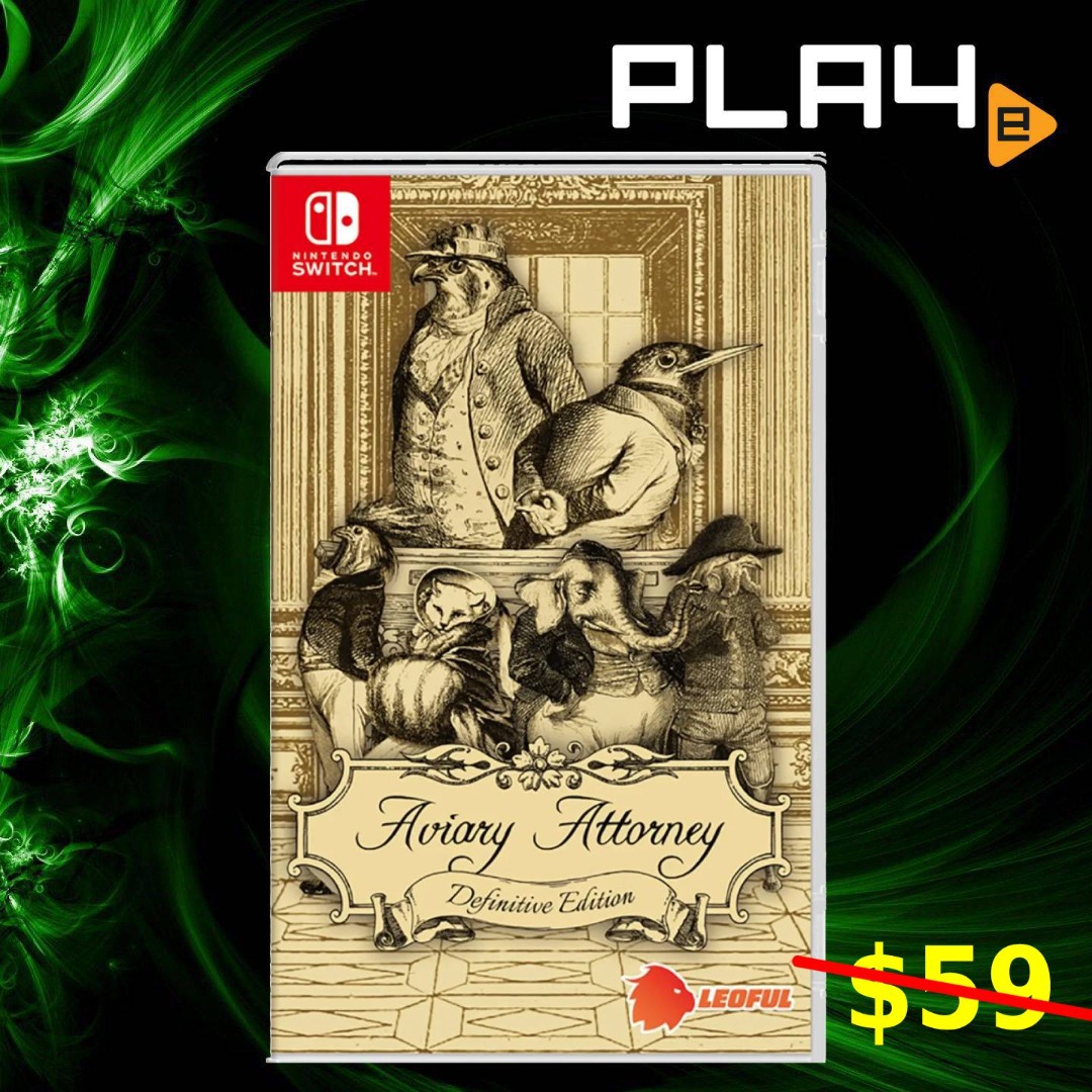 Nintendo Switch Aviary Attorney: Definitive Edition (Asia) (2462346 ...