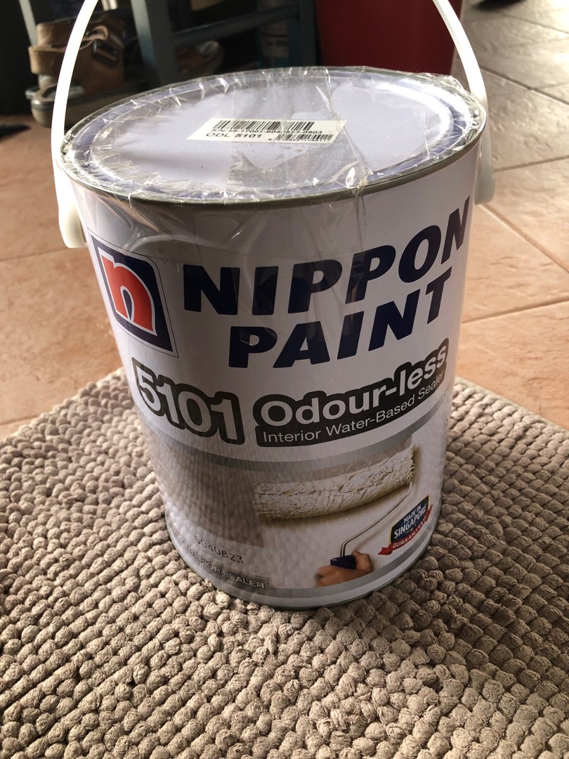 Nippon water based 5101 sealer (5L), Furniture & Home Living, Home ...