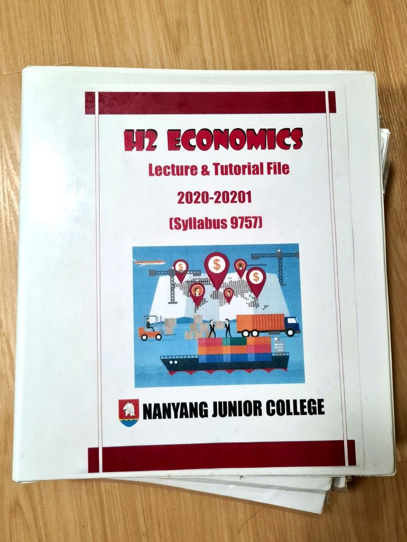 NJC H2 Economics Lectures & Tutorials notes and TYS, Hobbies & Toys ...