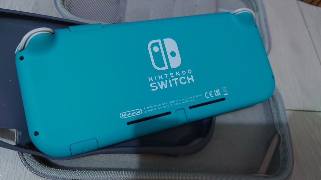 NS Switch Lite BLUE CONSOLE 淺藍色主機 (請細閱內文), 電子遊戲, 電子遊戲機, Nintendo 任天堂 ...