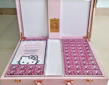 NTUC FairPrice Authentic Hello Kitty Mahjong Set, Hobbies & Toys, Toys ...
