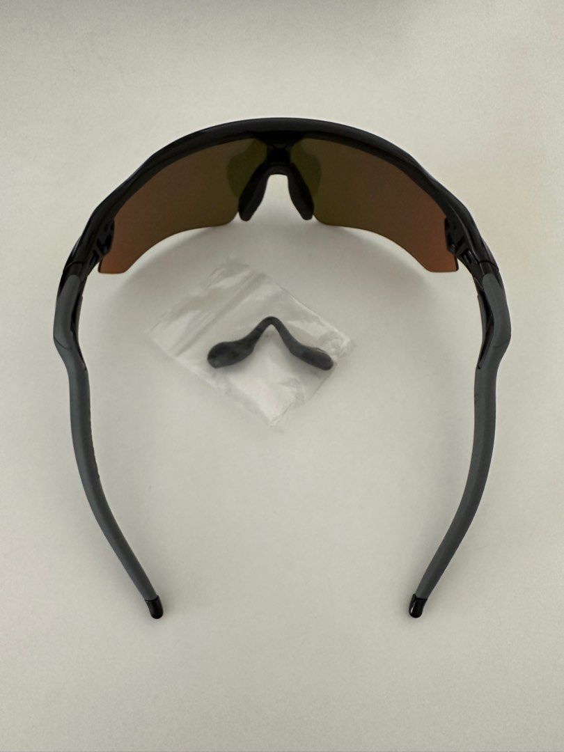 Oakley Radar EV Path Polished Black (Fire Iridium lens), Men's Fashion ...