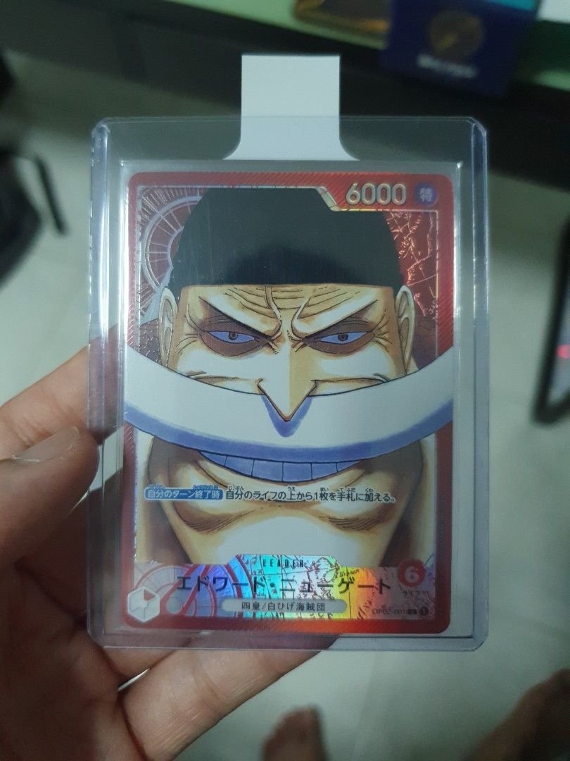 OPTCG: Nami AA, Vivi Promo, Whitebeard Leader AA, Hobbies & Toys, Toys ...