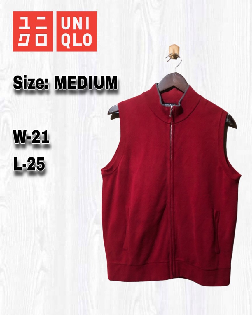 Original UNIQLO Vest, Men's Fashion, Tops & Sets, Vests on Carousell