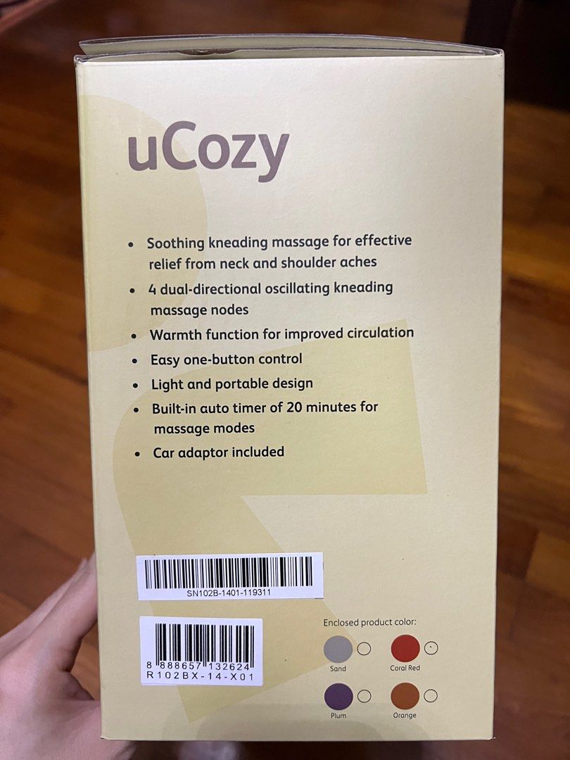 OSIM uCozy (Model OS-102), Health & Nutrition, Massage Devices on Carousell