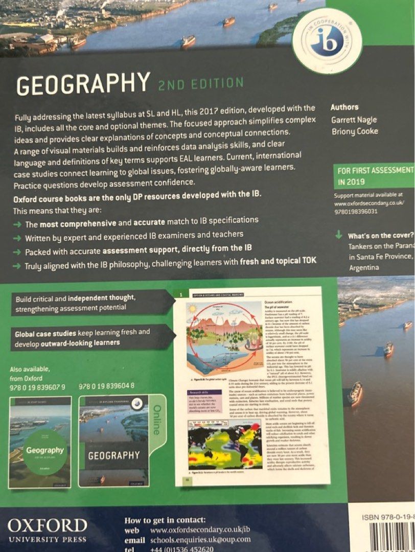 Oxford IB diploma programme Geography 2nd edition, Hobbies & Toys ...