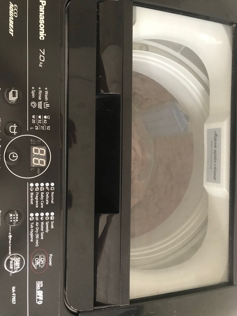 PANASONIC AUTOMATIC WASHING MACHINE, TV & Home Appliances, Washing ...