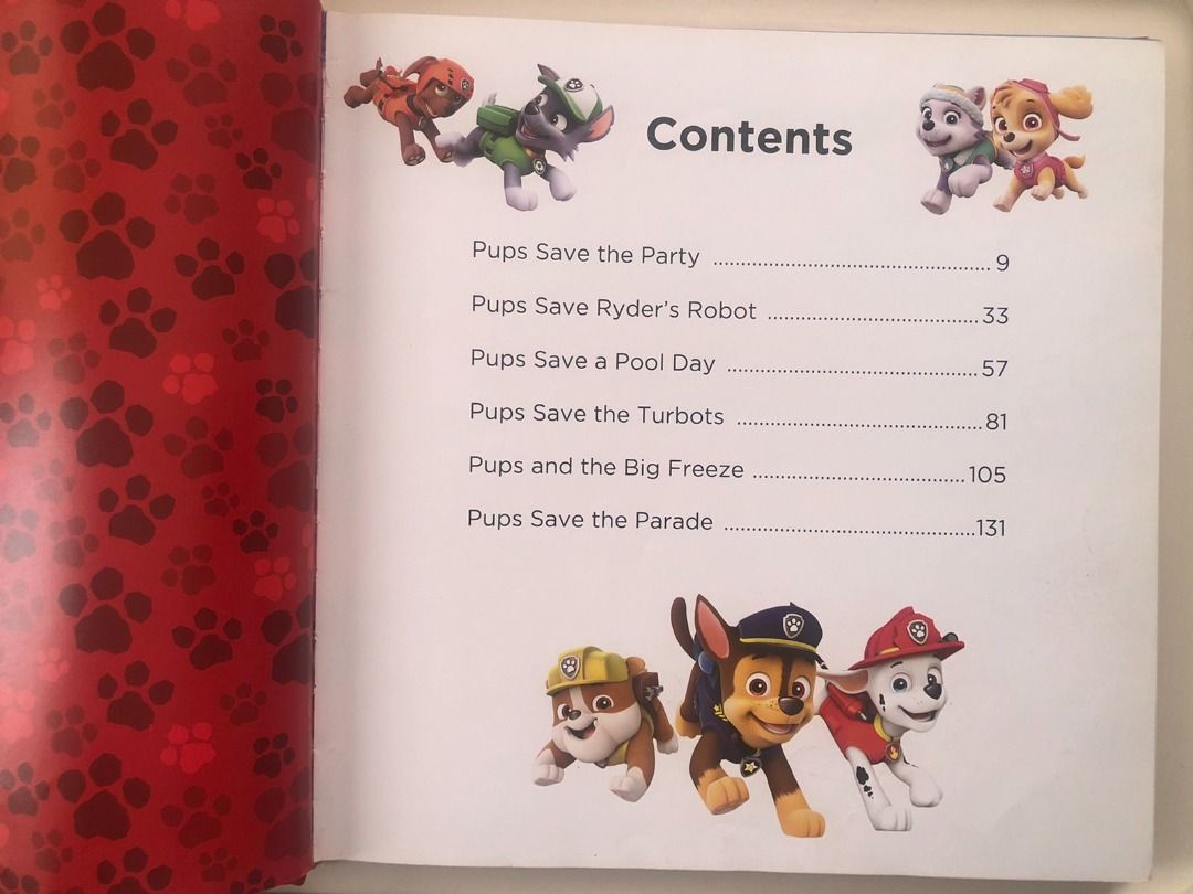 Paw Patrol Storybook Collection (6 stories), Hobbies & Toys, Books ...