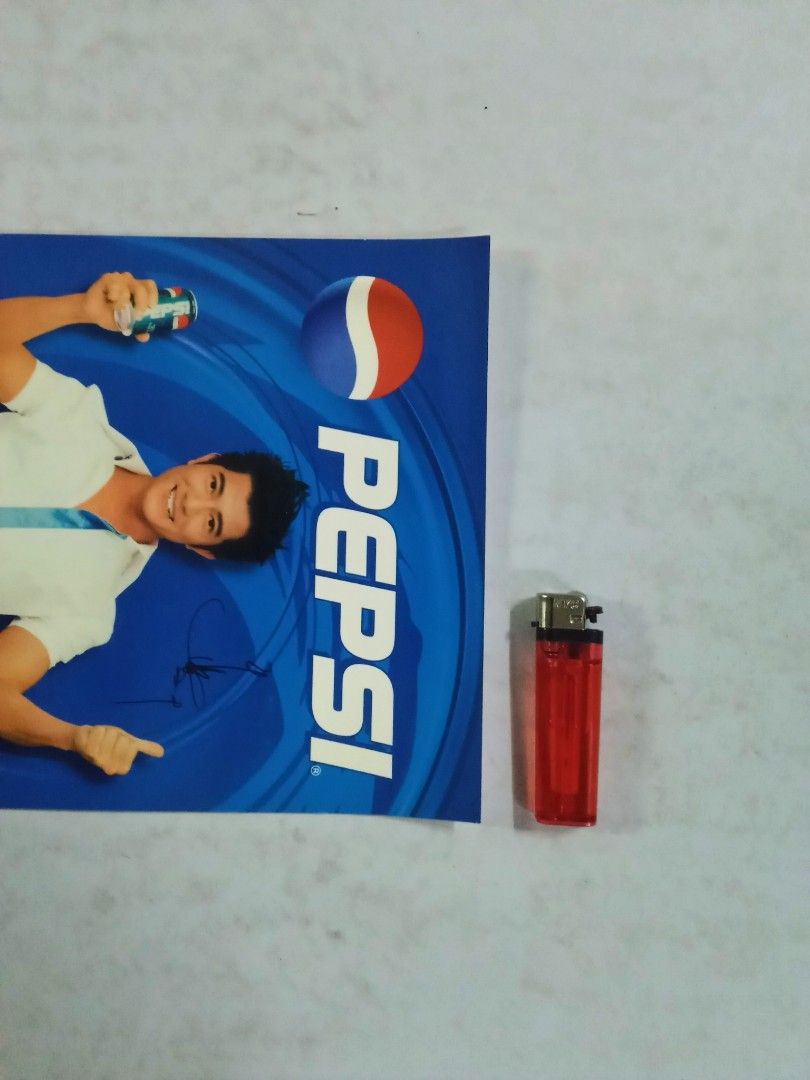 Pepsi Ask For More Aaron Kwok Promotional Poster/Card., Hobbies & Toys ...