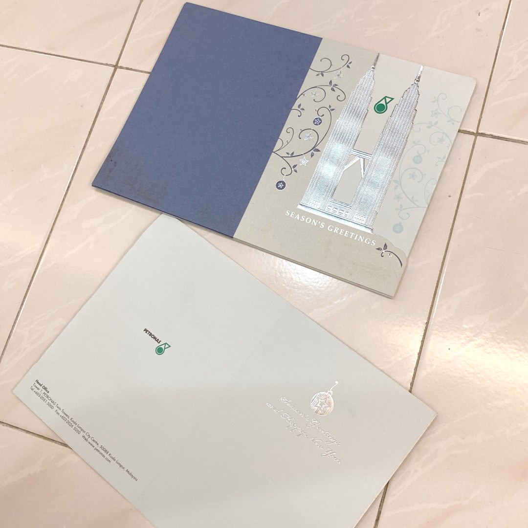 Petronas Season Greetings Card, Hobbies & Toys, Collectibles ...