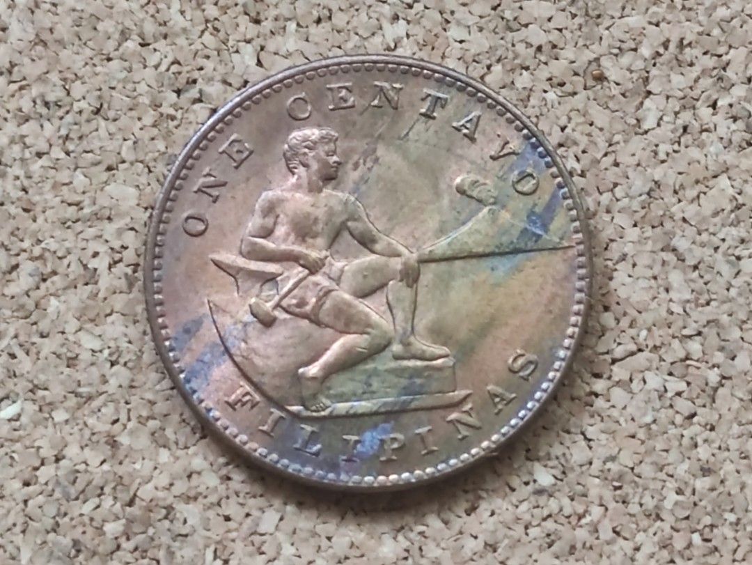 Philippine Coin | 1944 1 Centavo Commonwealth Series, Hobbies & Toys ...