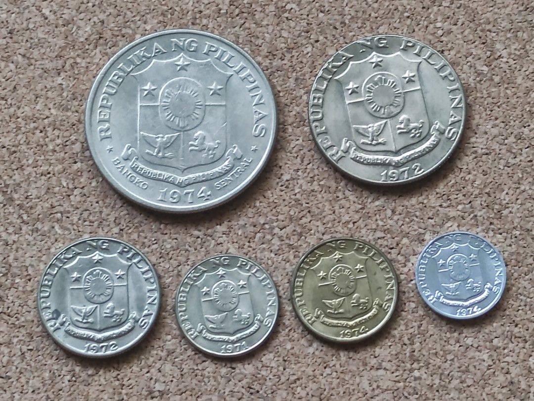 Philippine Coins | Pilipino Series Set (au-unc condition), Hobbies ...