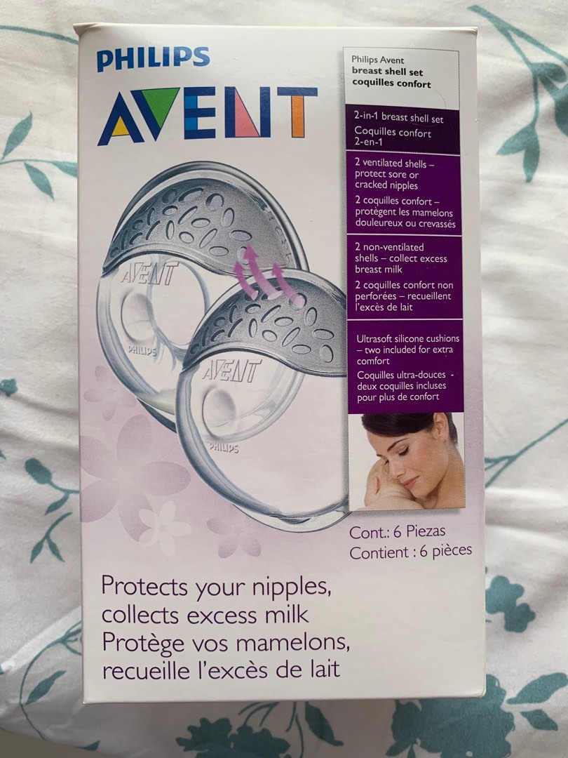 Philips avent Breast shield & Collecting Shell | 6 piece Sealed pack ...