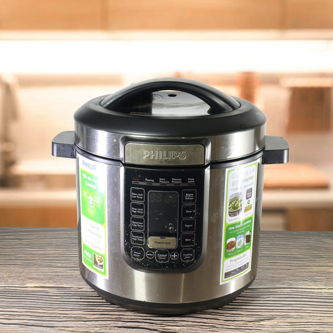 Philips HD2137 Viva Collection All-In-One Pressure Cooker 6 Litres ...